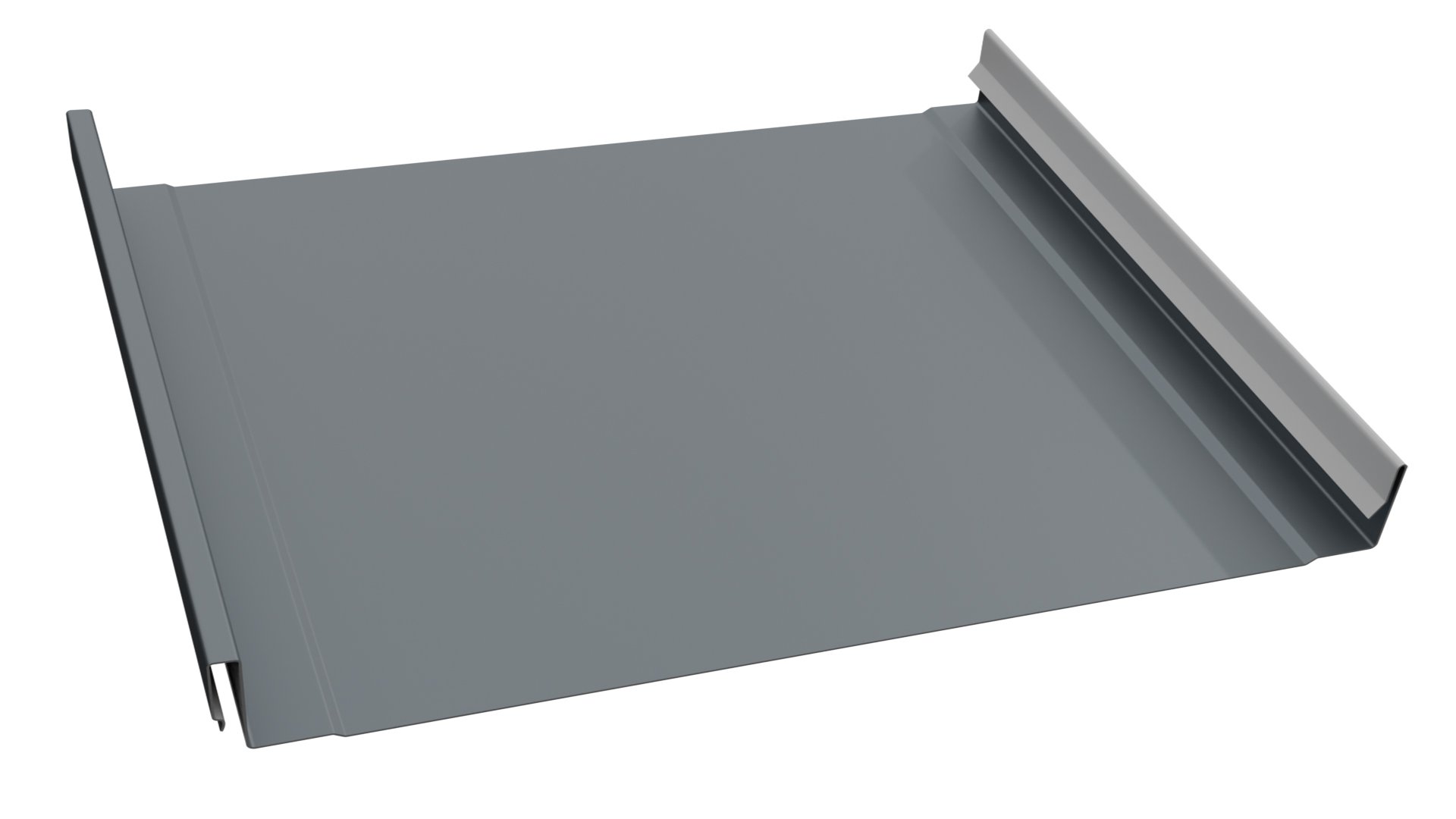 Metal Roofing, Siding, and Wall Panels in Dolphin Gray
