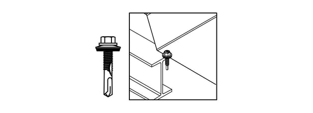 Fasteners For Metal Roofing and Siding