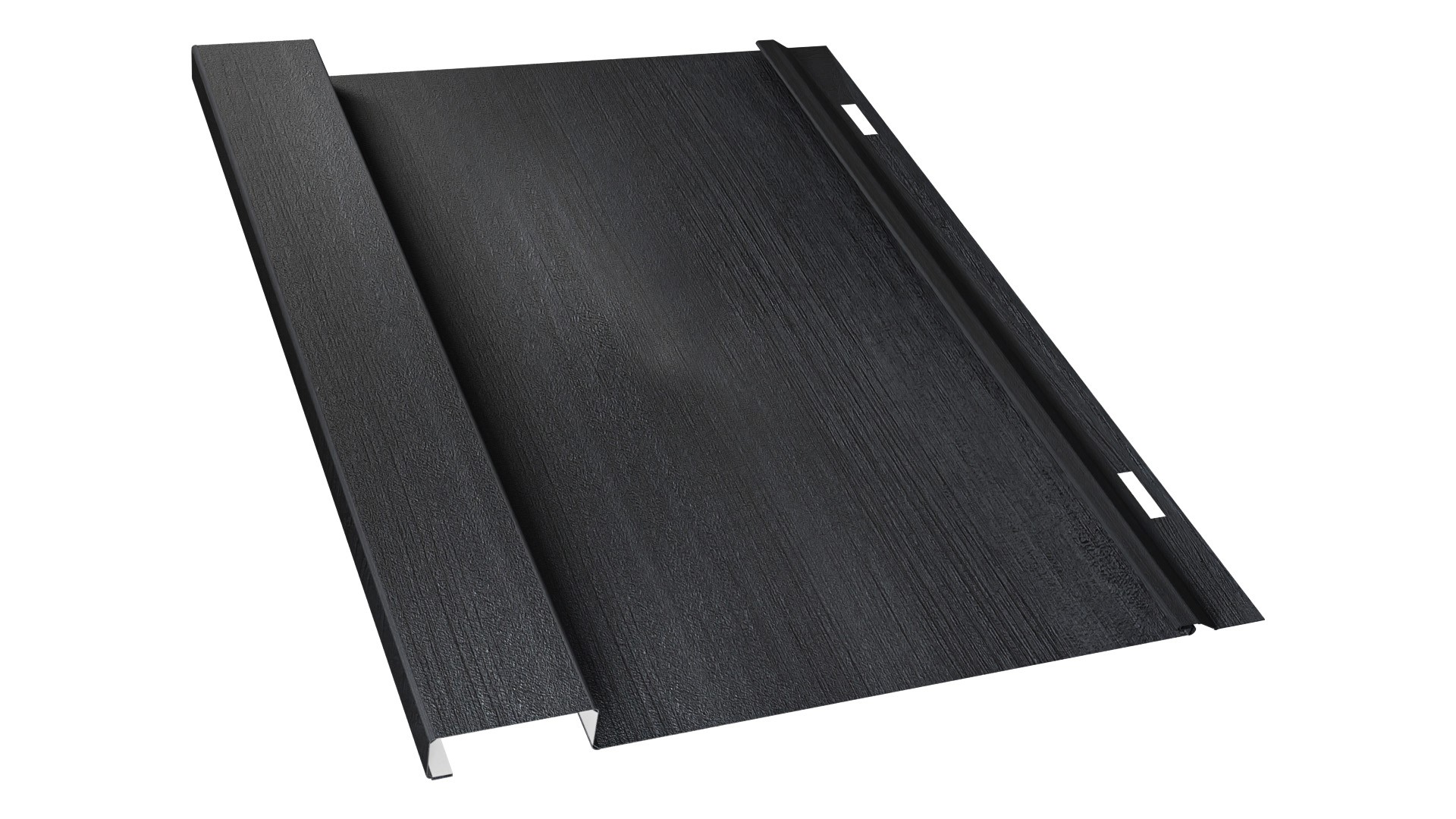 Metal Board & Batten Siding That Look Like Burnt Wood