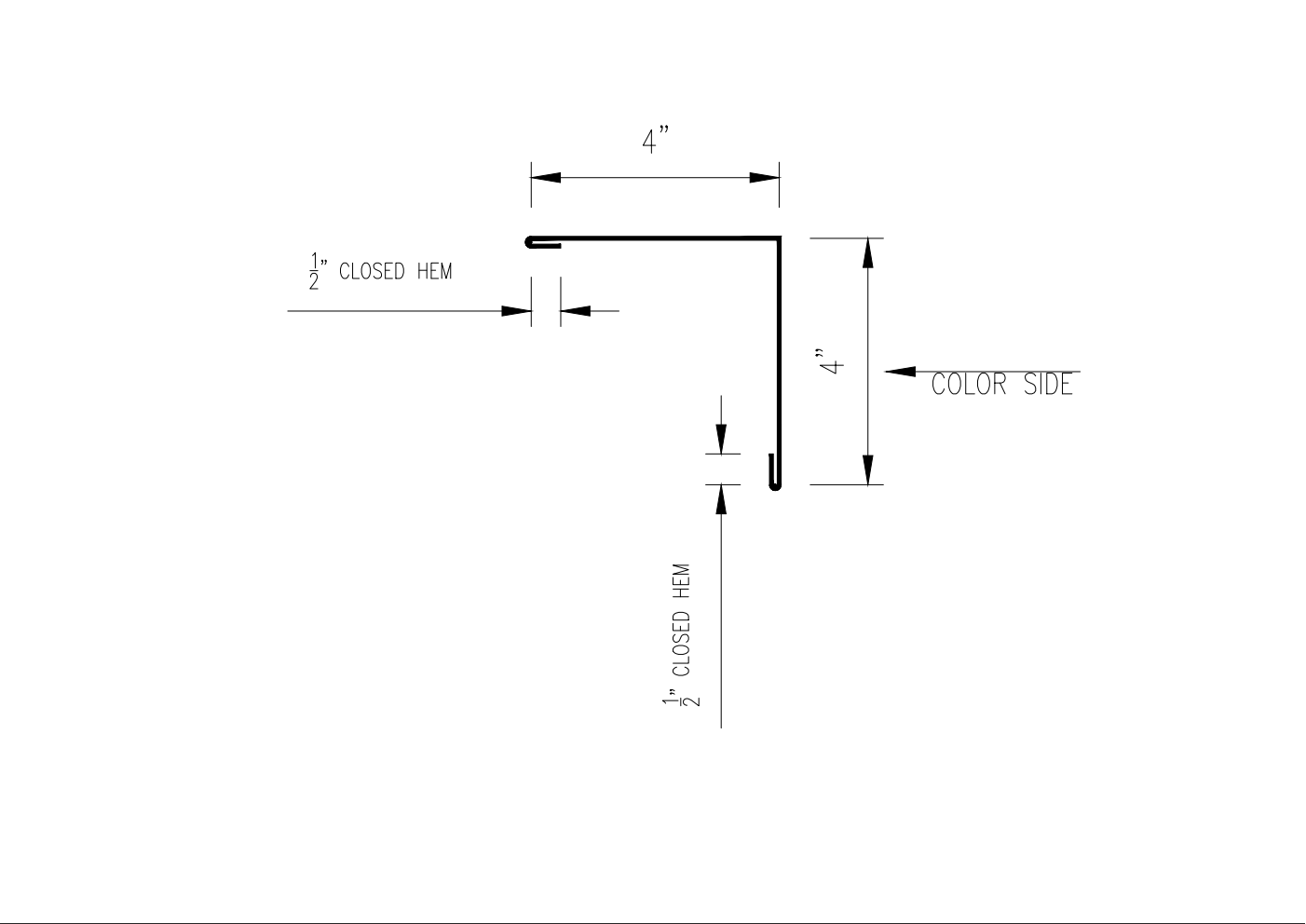 Outside Corner Horizontal Installation | Board & Batten Metal Siding