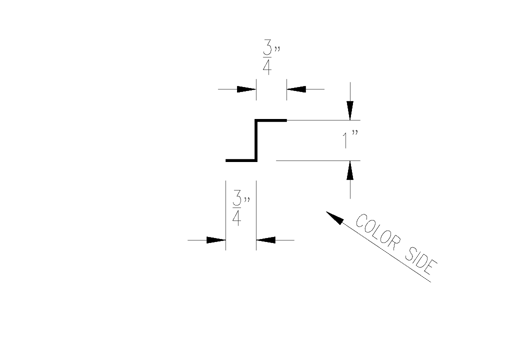 Inside Corner Horizontal Installation | Board & Batten Metal Siding