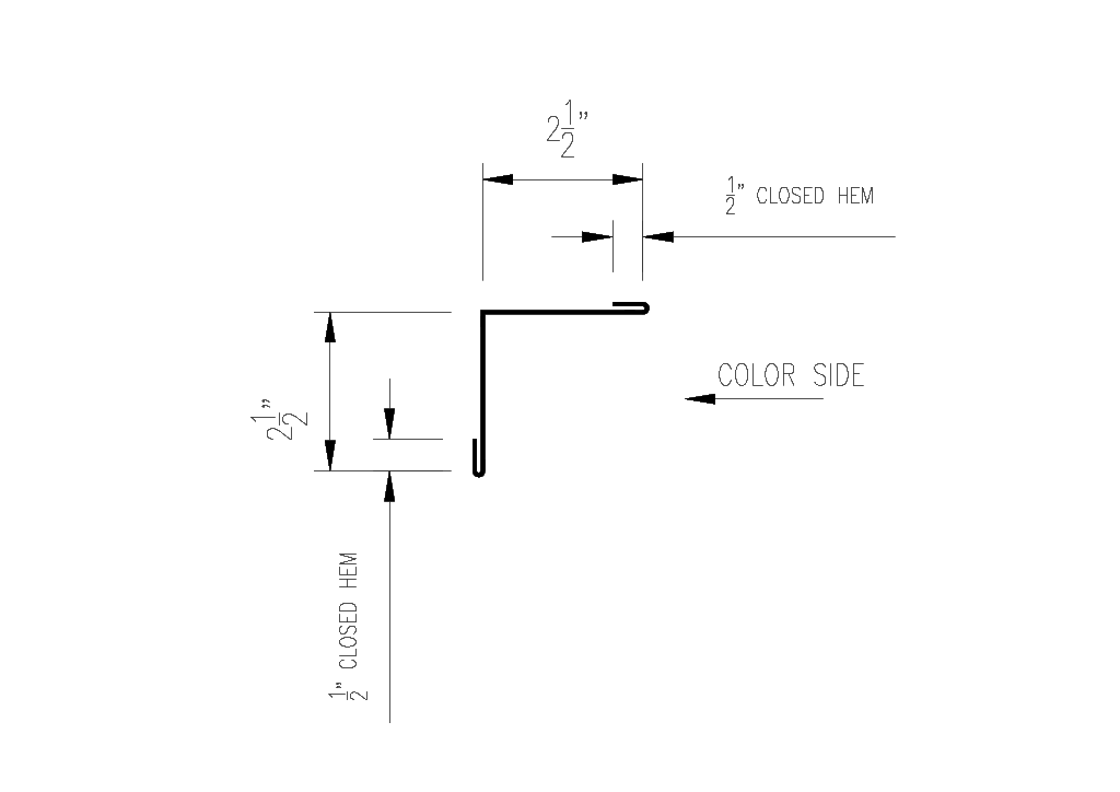 Inside Corner Vertical Installation | Board & Batten Metal Siding