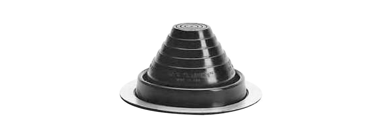 Round Base Pipe Flashings for Metal Roofing