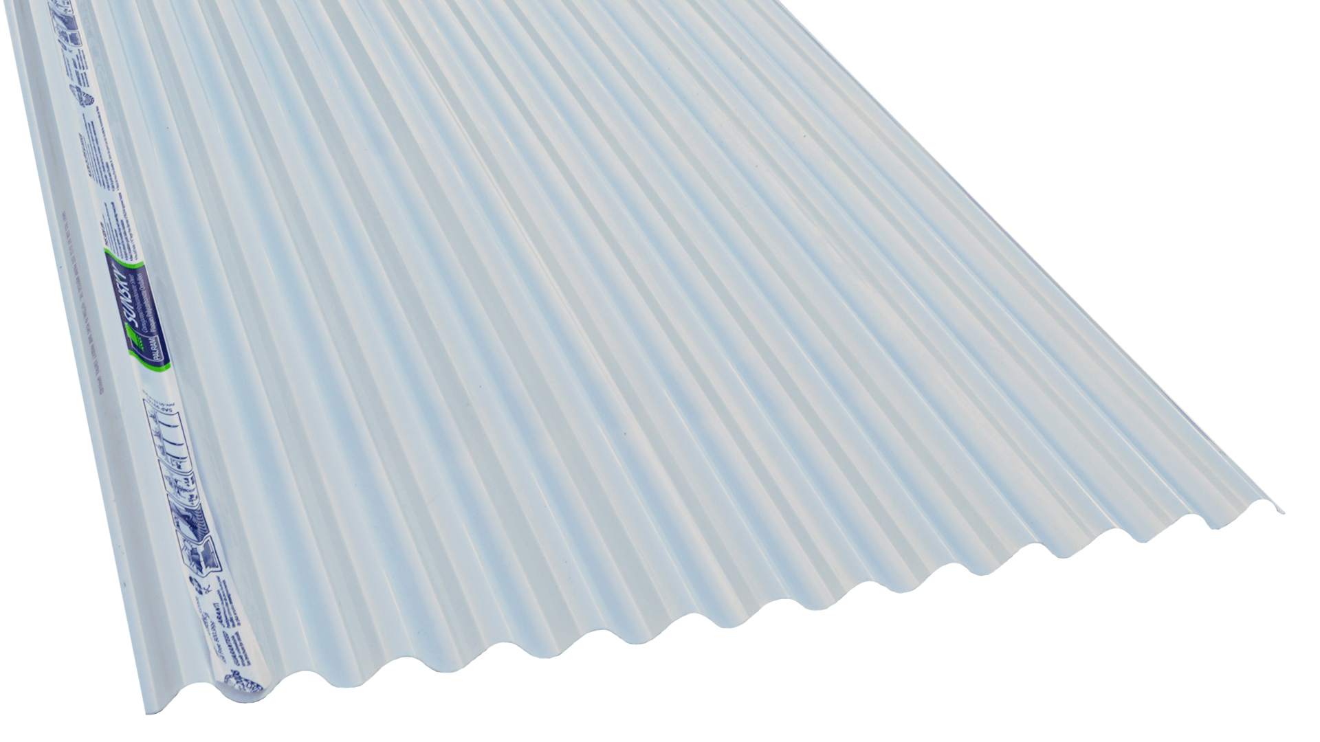 Polycarbonate Corrugated Roof Panels: 7/8" Corrugated
