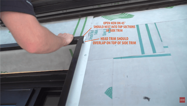 How To Install Metal Trim On Window
