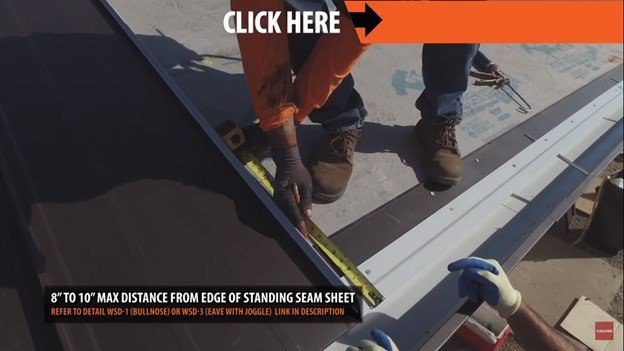 Standing Seam Metal Roof Installation: Clip Attachment