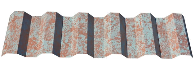 Aged Copper® Coil, Flats, Metal Roofing