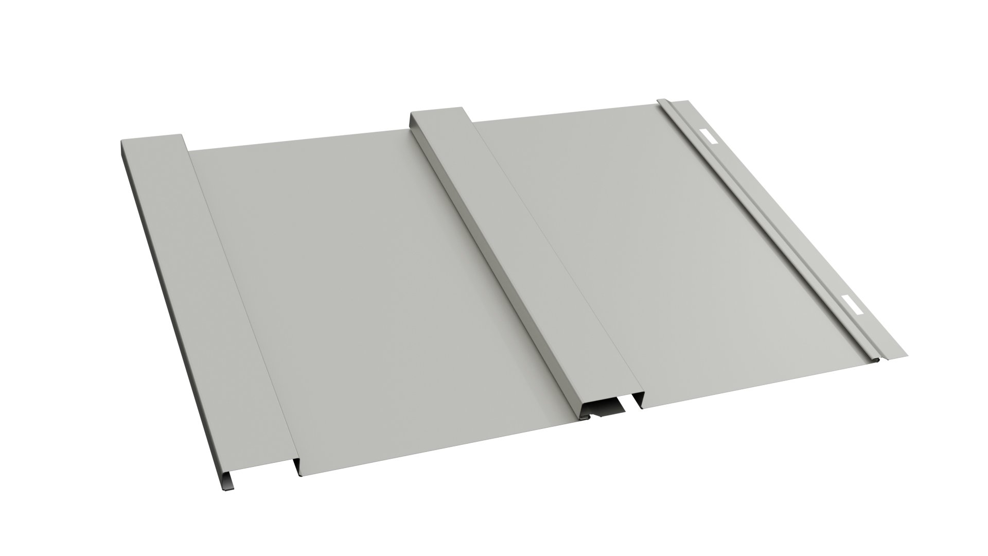 Metal Roofing, Siding, and Wall Panels in Ash Gray (PVDF Paint)