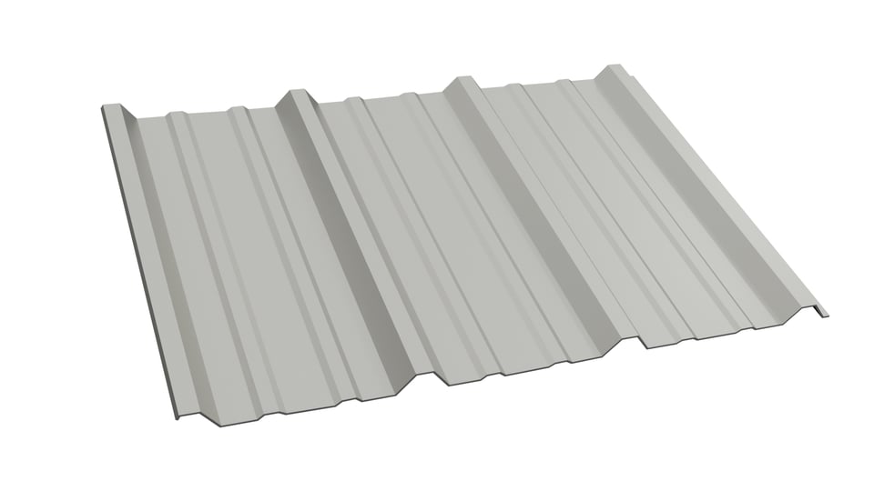 Metal Roofing, Siding, and Wall Panels in Ash Gray (PVDF Paint)