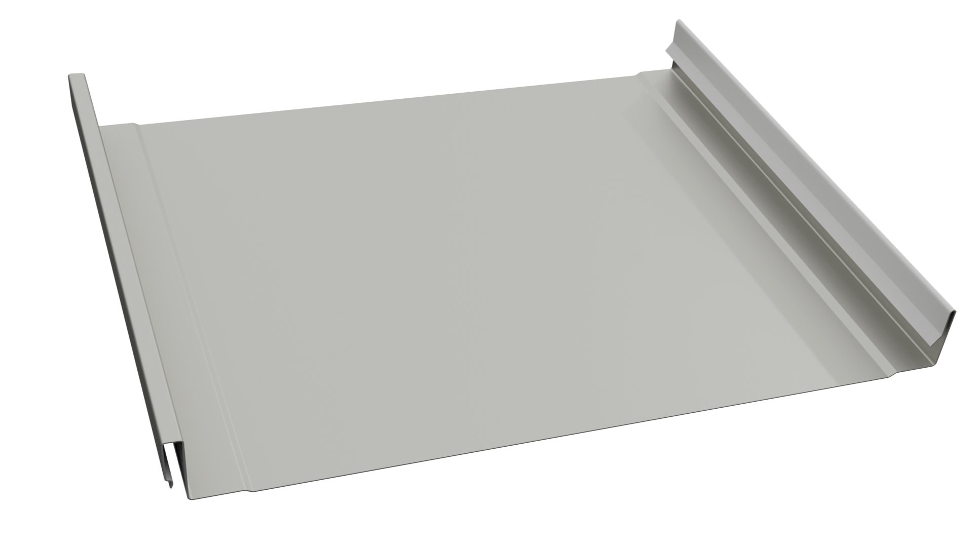 Metal Roofing, Siding, and Wall Panels in Ash Gray (PVDF Paint)