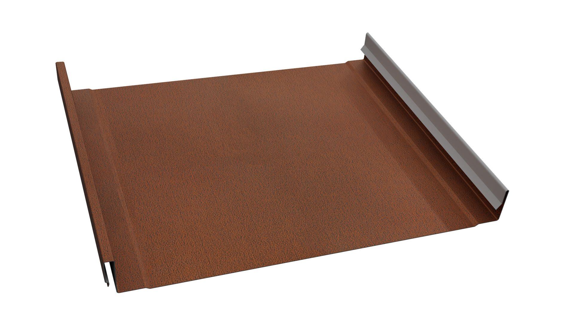 Black Copper Matte®. Painted To Look Like Orange and Brown Rust
