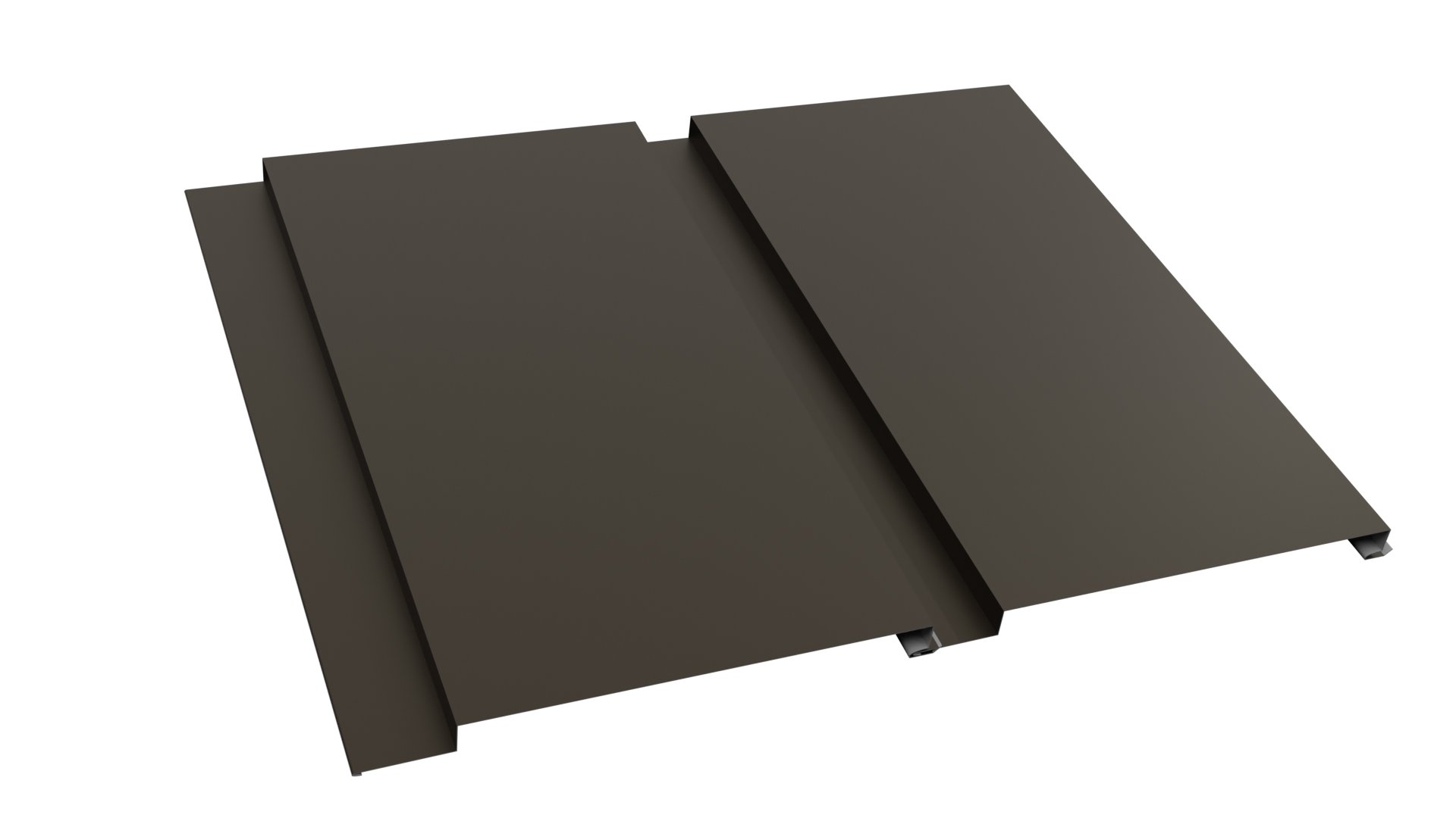 Metal Roofing, Siding, and Wall Panels in Burnished Slate
