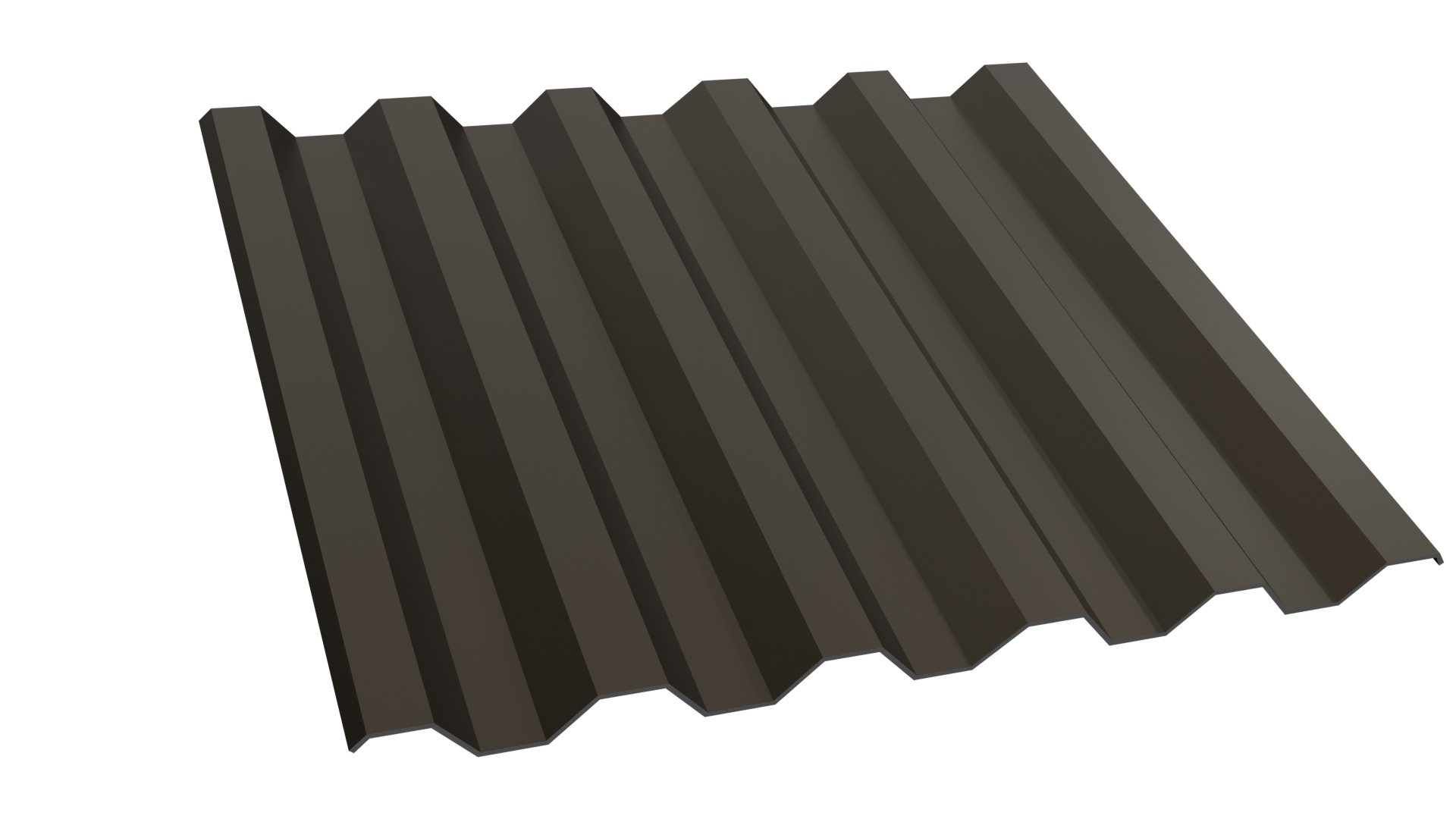 Metal Roofing, Siding, and Wall Panels in Burnished Slate