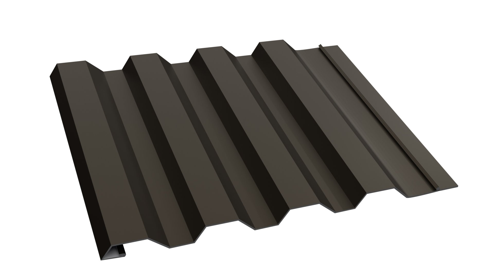 Metal Roofing, Siding, and Wall Panels in Burnished Slate