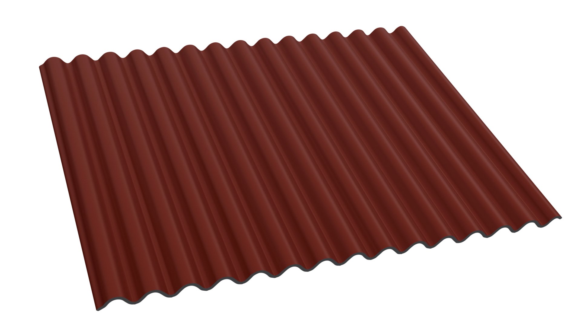 Metal Roofing, Siding, and Wall Panels in Colonial Red
