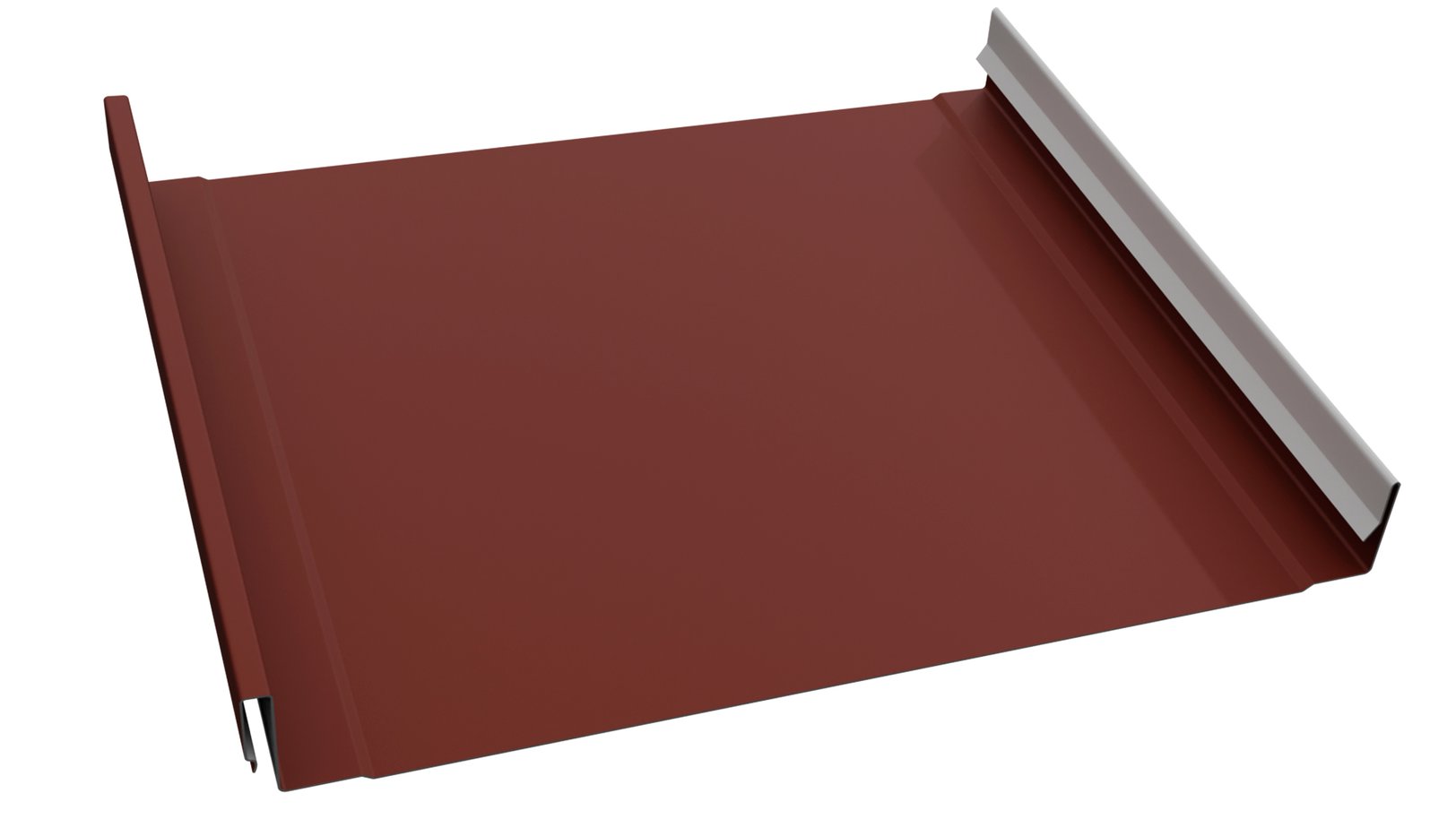 Metal Roofing, Siding, and Wall Panels in Colonial Red