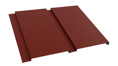 Metal Roofing, Siding, and Wall Panels in Colonial Red