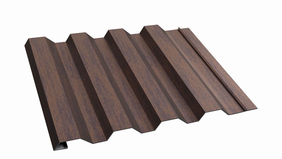 Corten AZP Raw®. Painted Panel Designed To Look Like Aged Corten