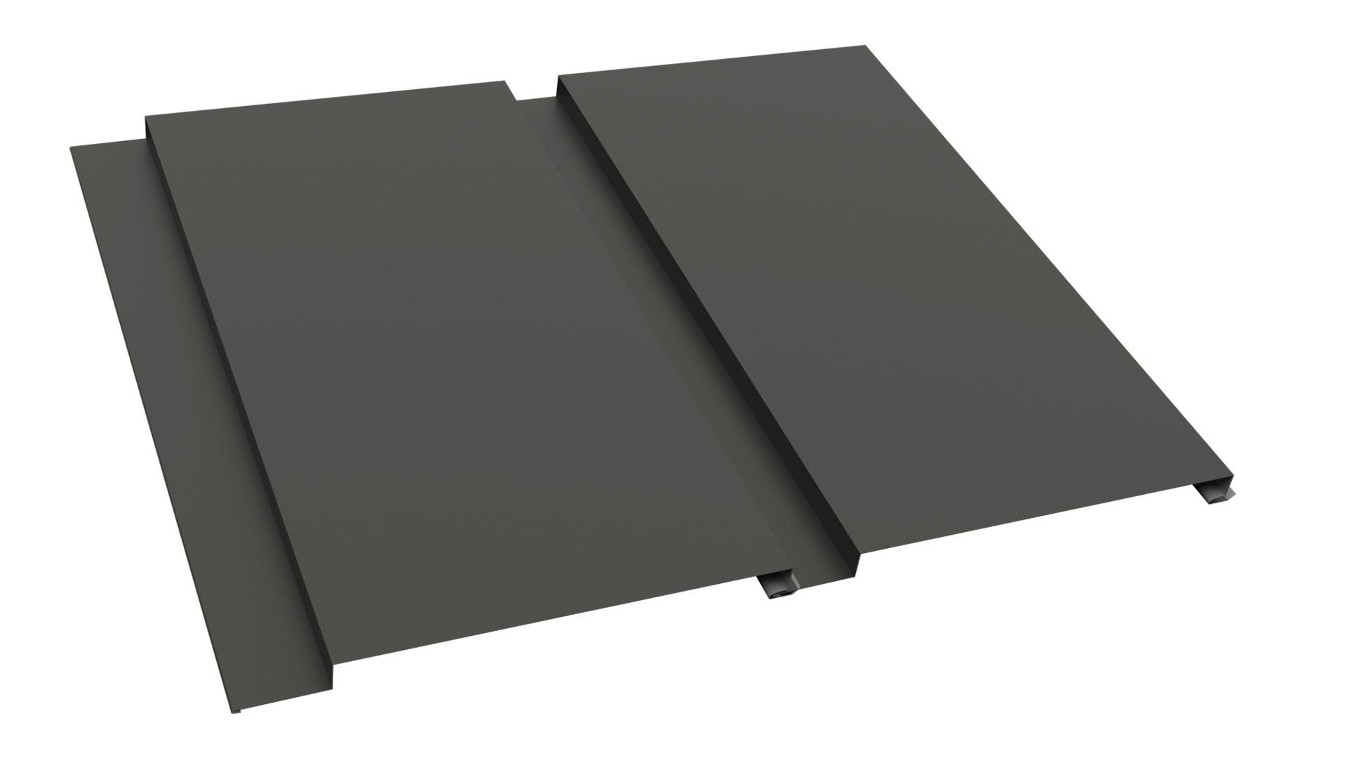 Dark Bronze | T-Groove® Metal Wall & Soffit Panels