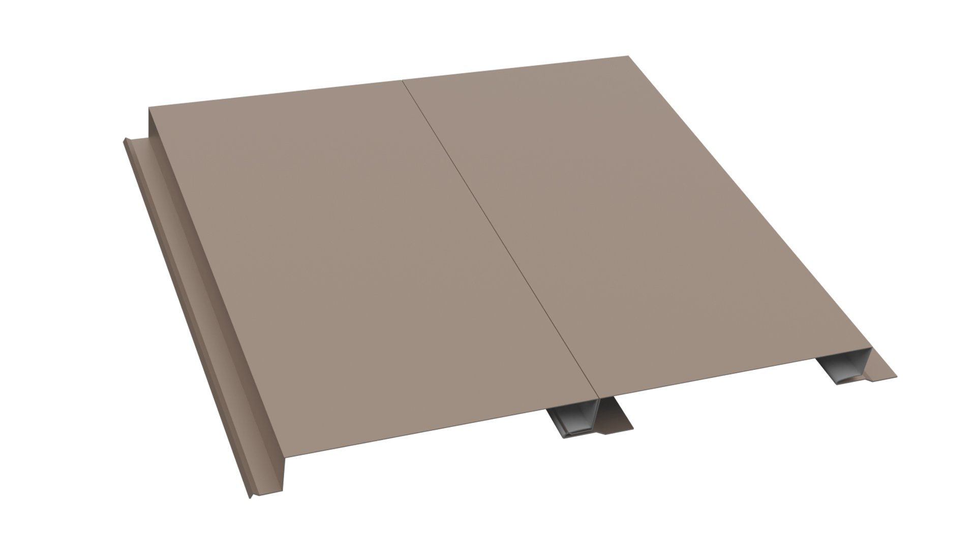 Metal Roofing, Siding, and Wall Panels in Desert Tan