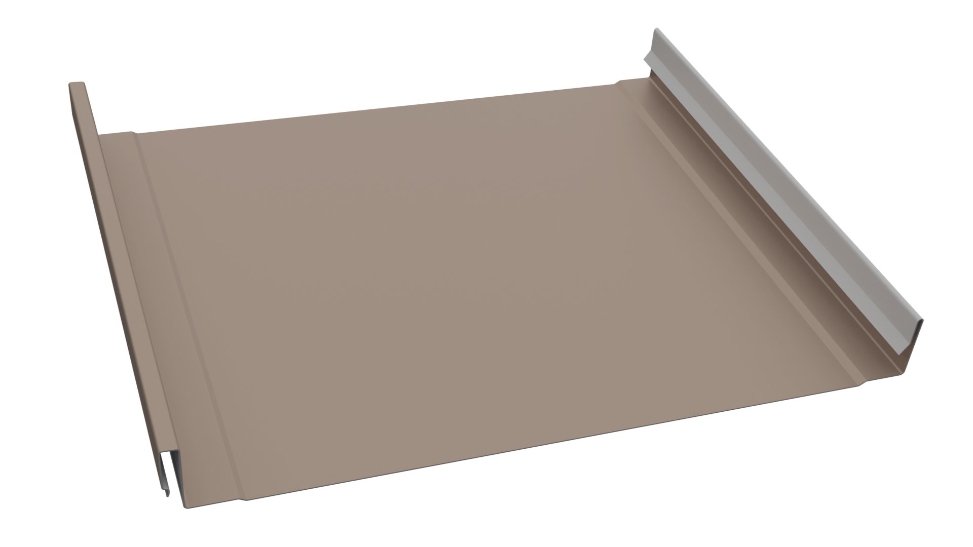 Metal Roofing, Siding, and Wall Panels in Desert Tan