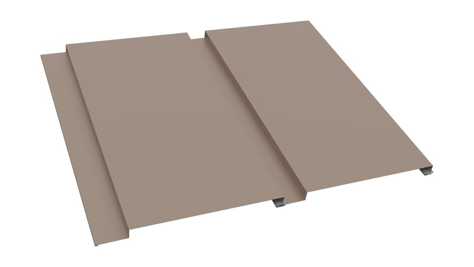 Metal Roofing, Siding, and Wall Panels in Desert Tan