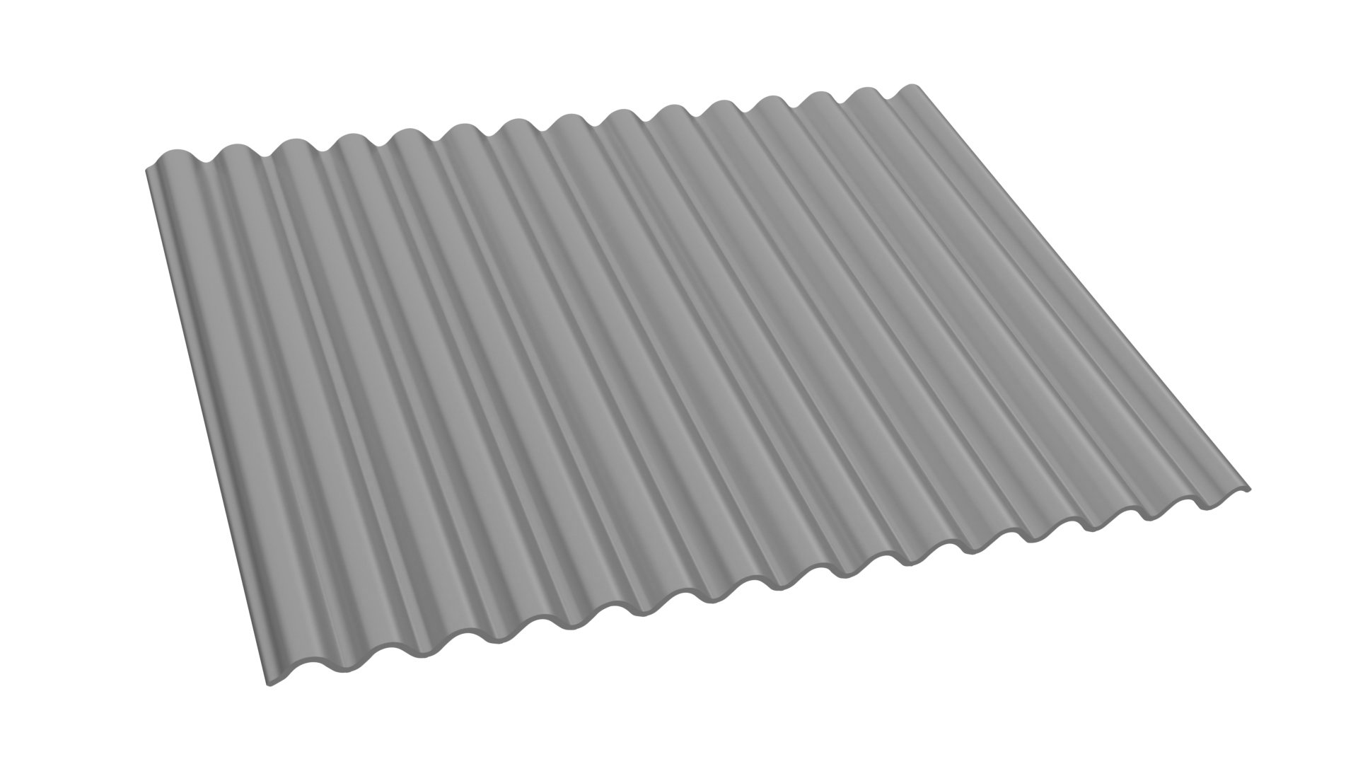 Metal Roof And Wall Panels In Dove Gray