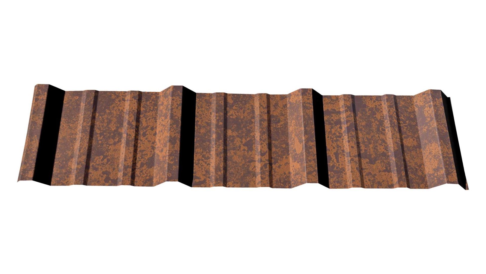 Fresh Rust® Metal Roof Panels - Painted To Look Like Real Rust