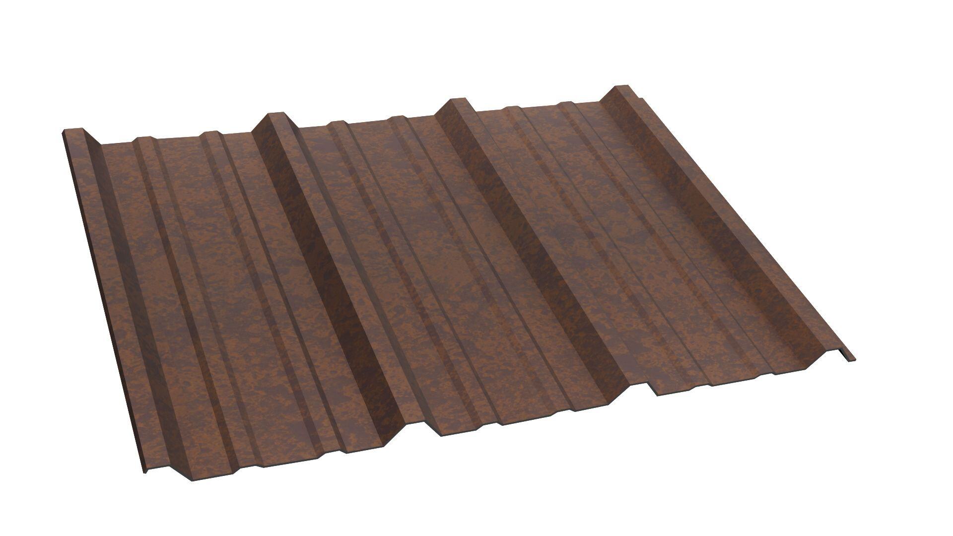 Fresh Rust® Metal Roof Panels - Painted To Look Like Real Rust
