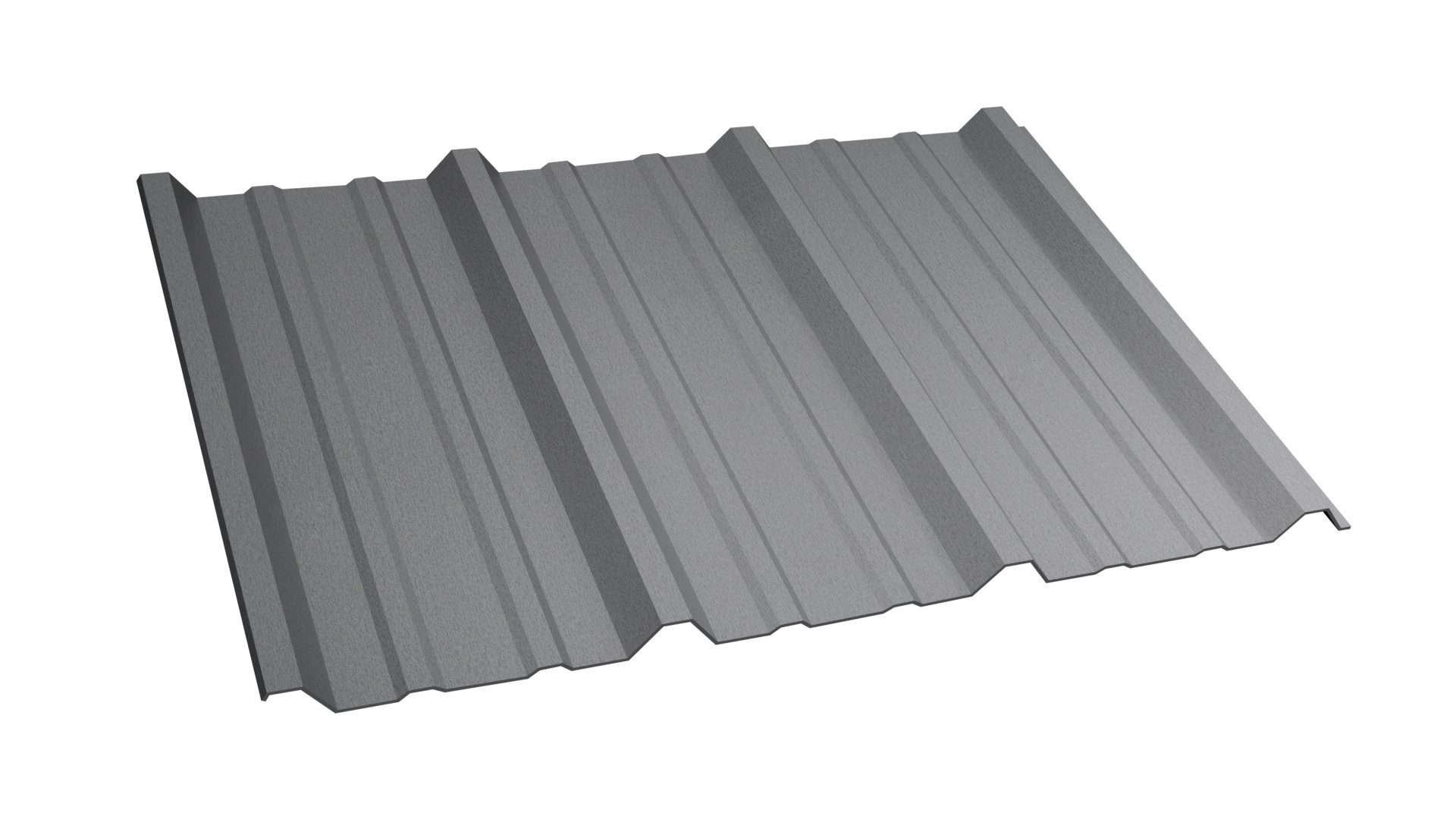 Available Metal Roof & Metal Wall Panels In Gray Zinc Matte®
