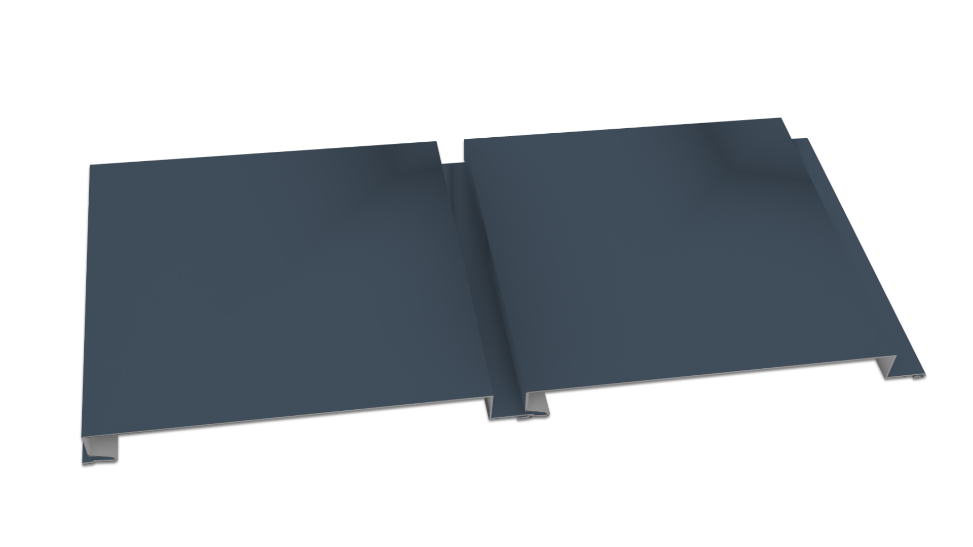 Metal Roofing, Siding, and Wall Panels in Gun Metal Gray