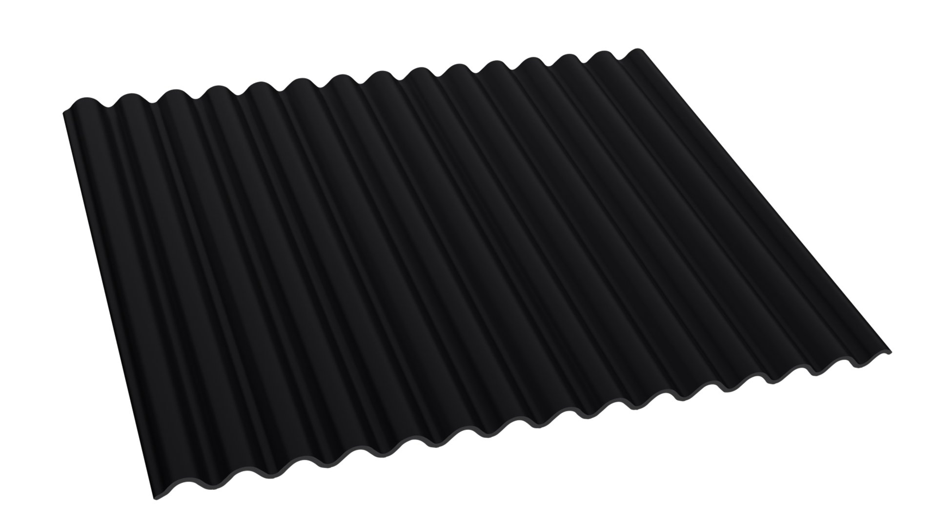 Matte Black Coil, Flats, Metal Roofing