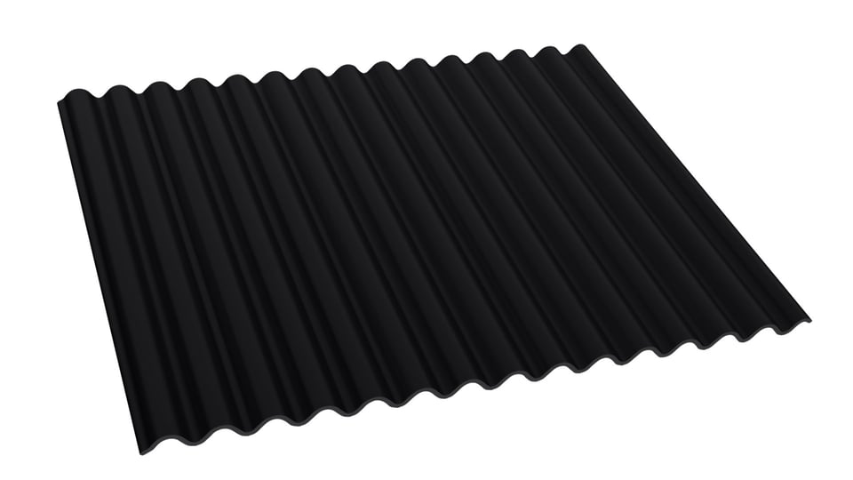 Matte Black Coil, Flats, Metal Roofing