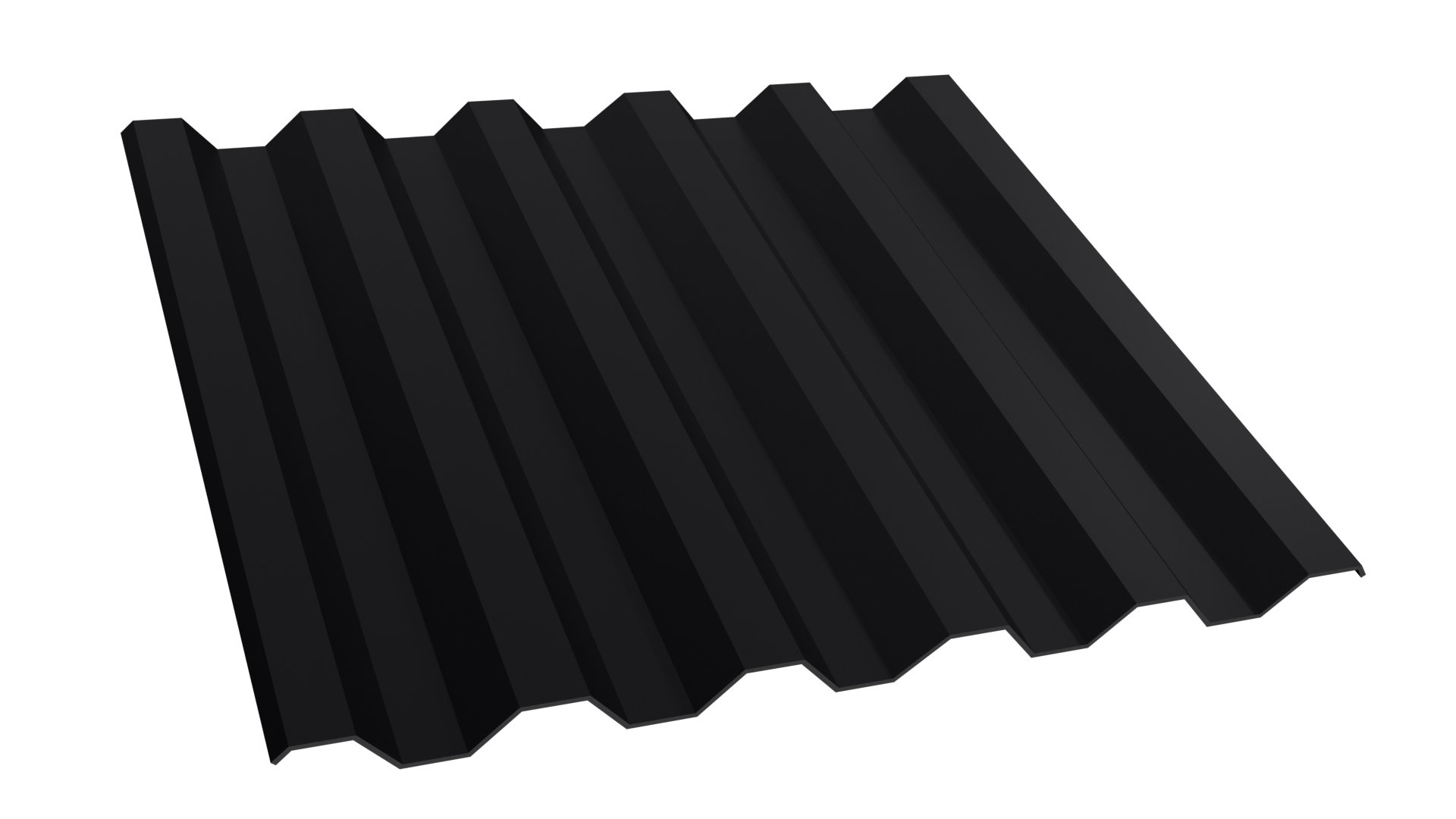 Matte Black Coil, Flats, Metal Roofing