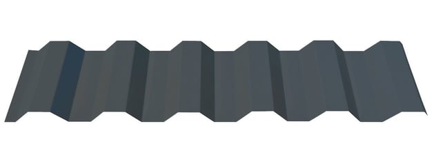 Matte Midnight Black Metal Roofing Panels | Western States Metal Roofing