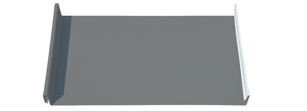 Matte Musket Gray Standing Seam Metal Roofing