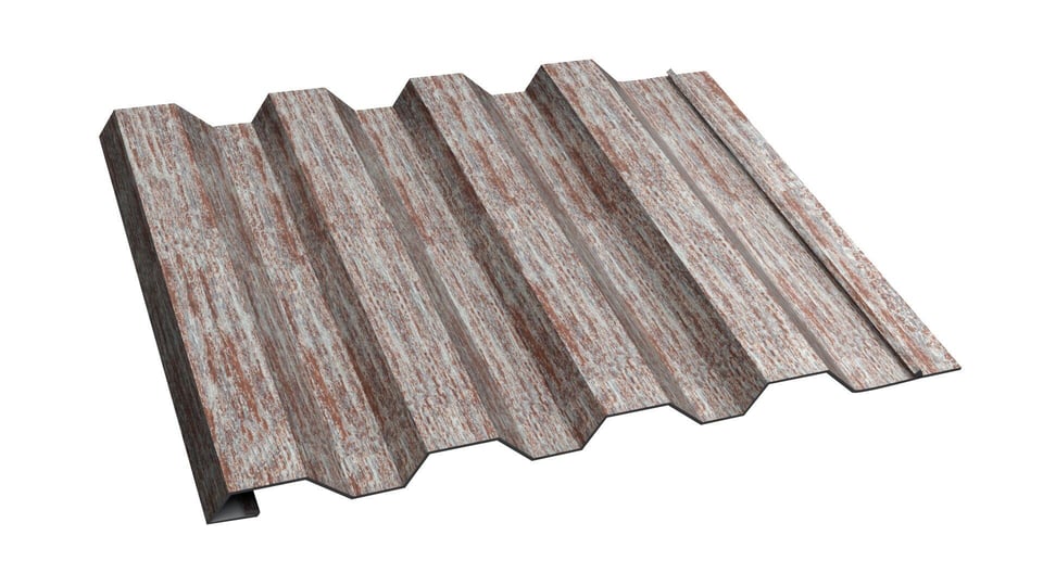 Reclaimed Metal Roofing Sheets | In Stock