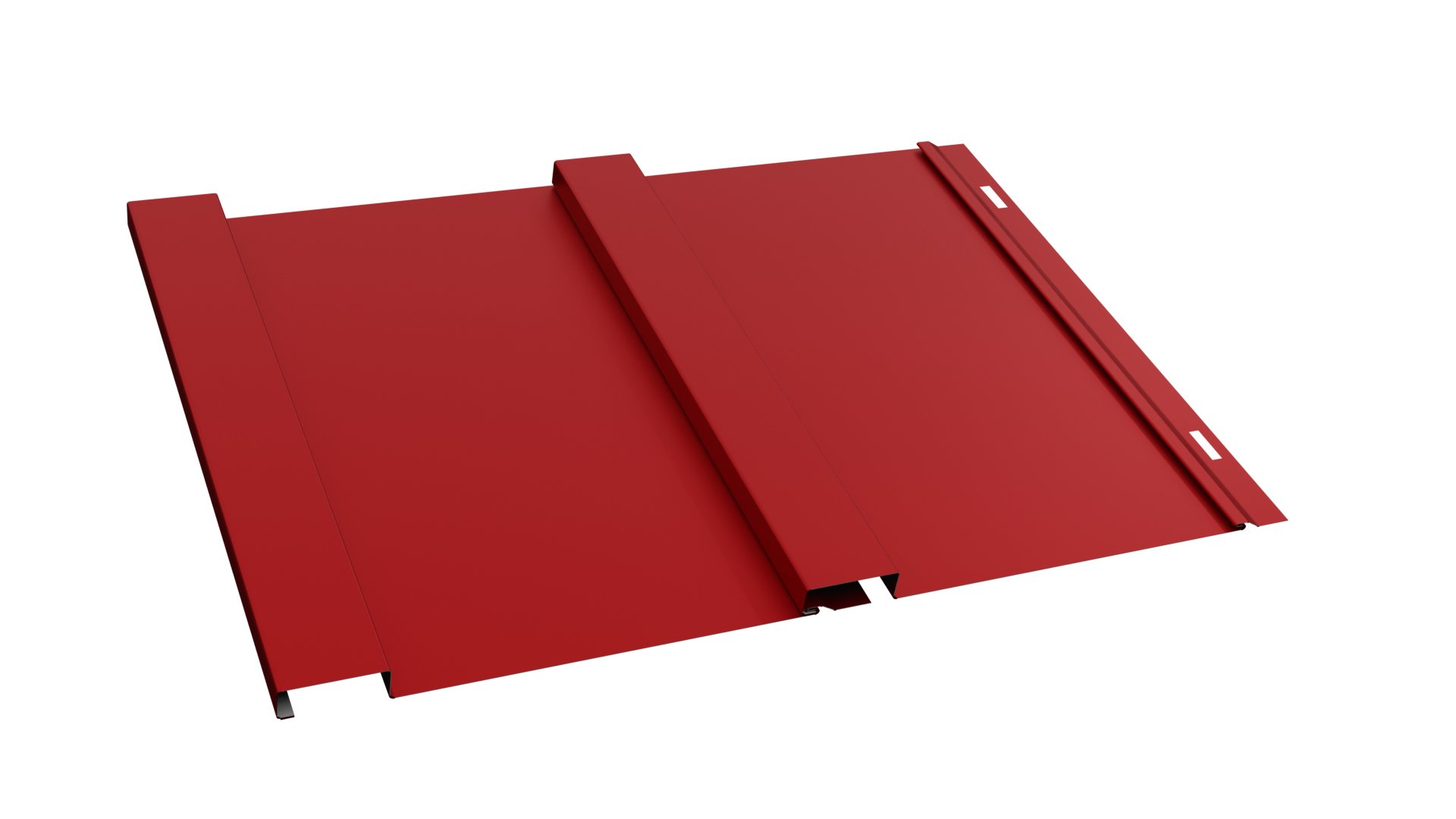 Metal Roofing, Siding, and Wall Panels in Regal Red