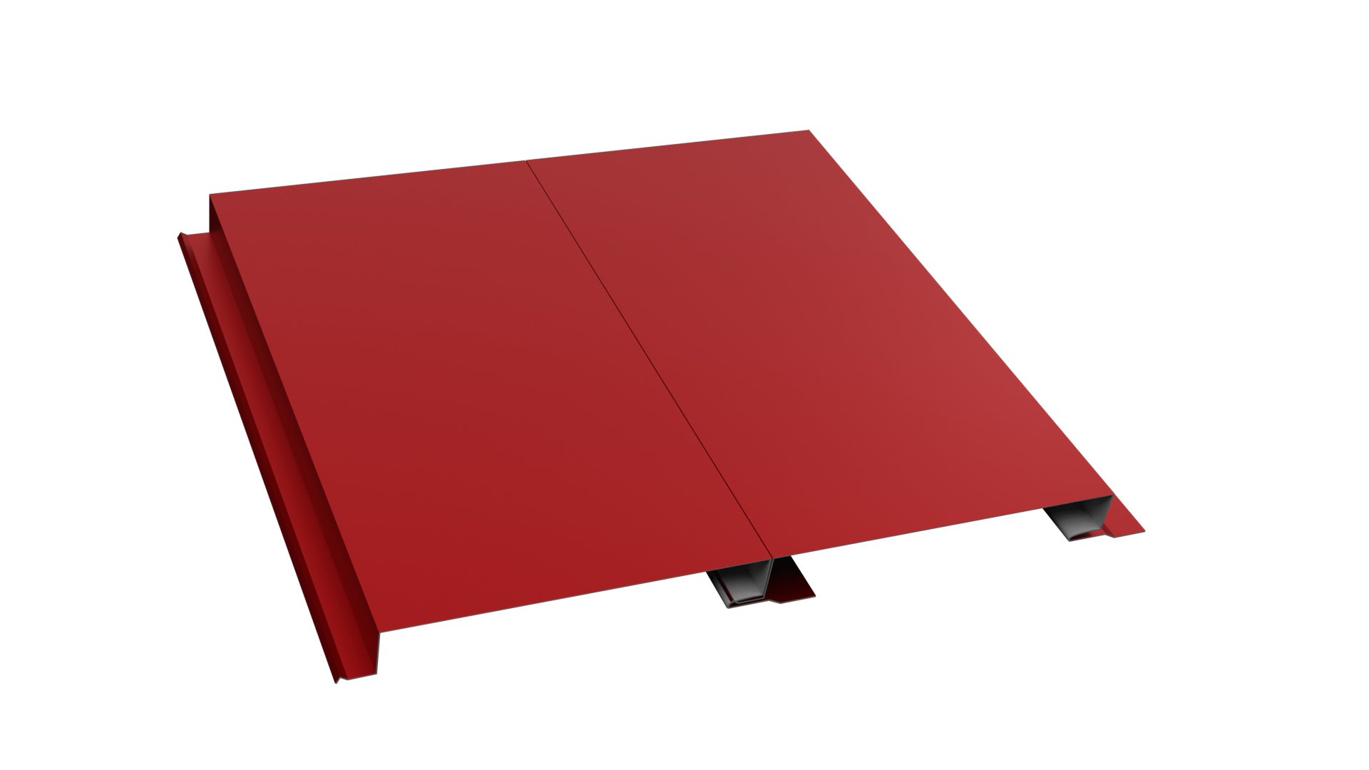 Metal Roofing, Siding, and Wall Panels in Regal Red