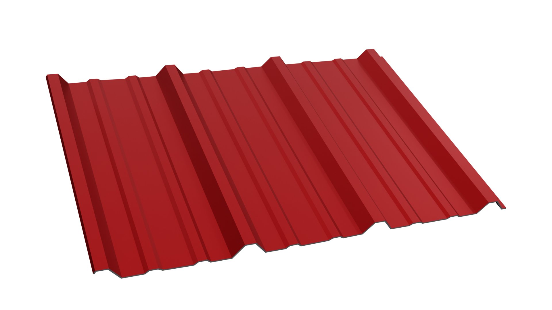 Metal Roofing, Siding, and Wall Panels in Regal Red