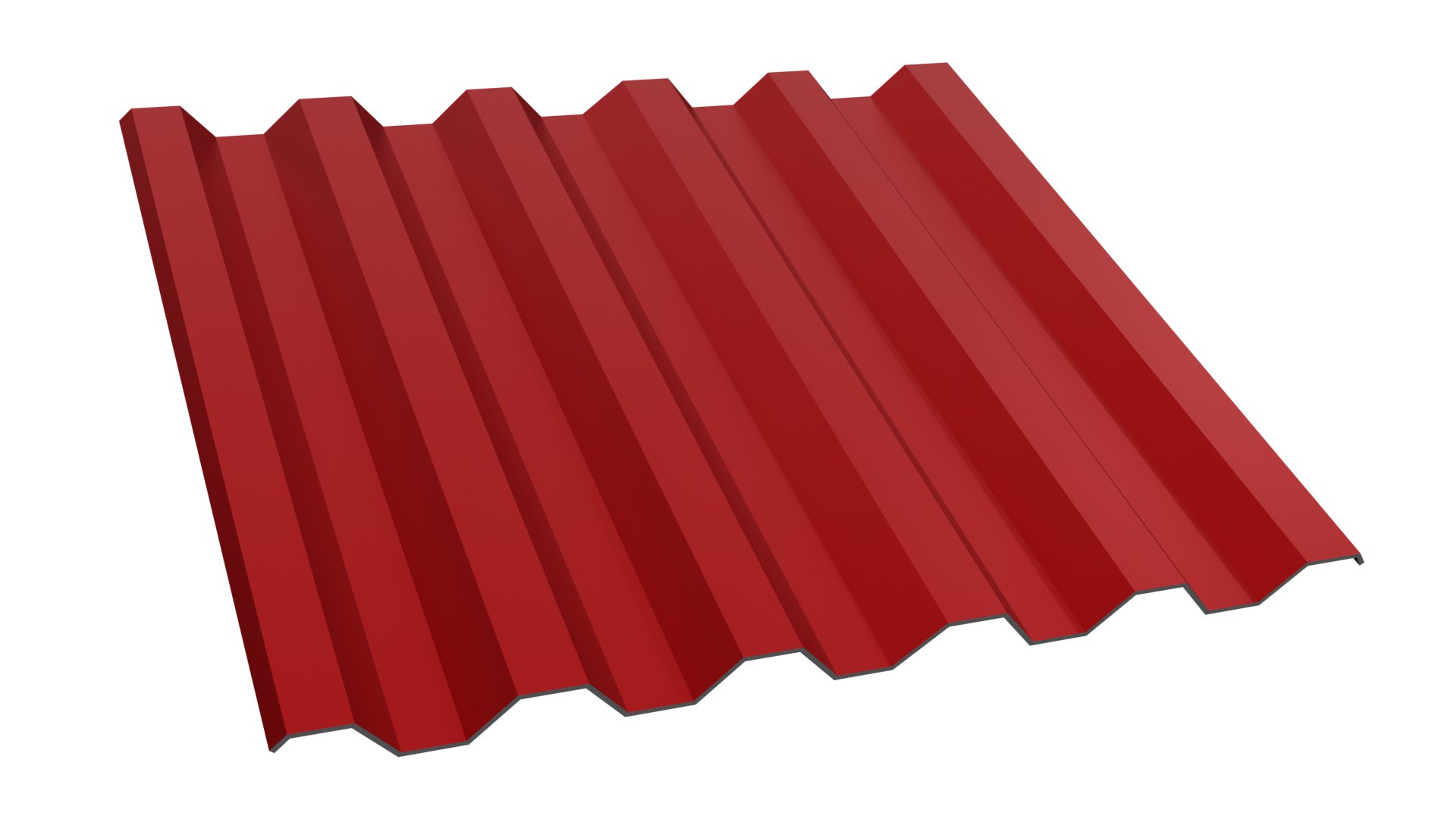 Metal Roofing, Siding, and Wall Panels in Regal Red