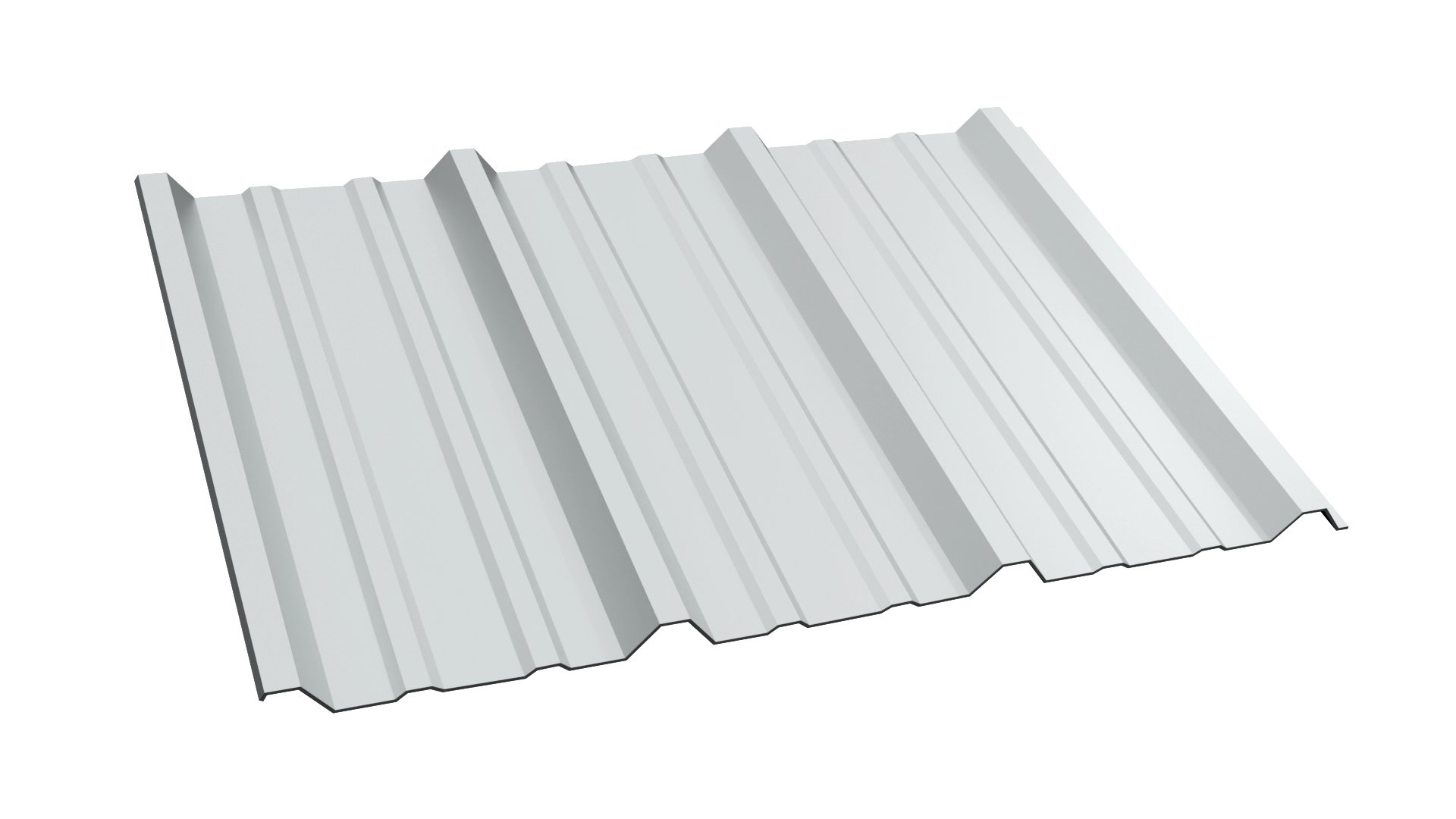 Metal Roofing, Siding, and Wall Panels in Regal White