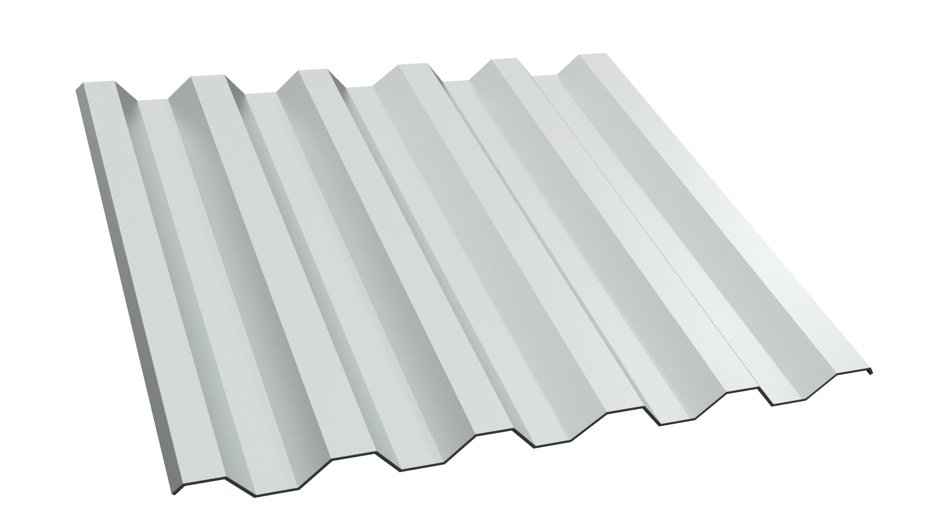 Metal Roofing, Siding, and Wall Panels in Regal White