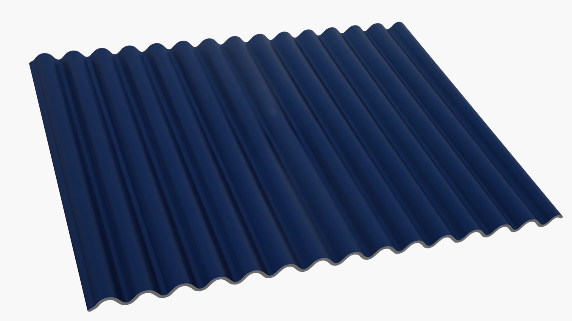 Metal Roofing, Siding, and Wall Panels in Royal Blue