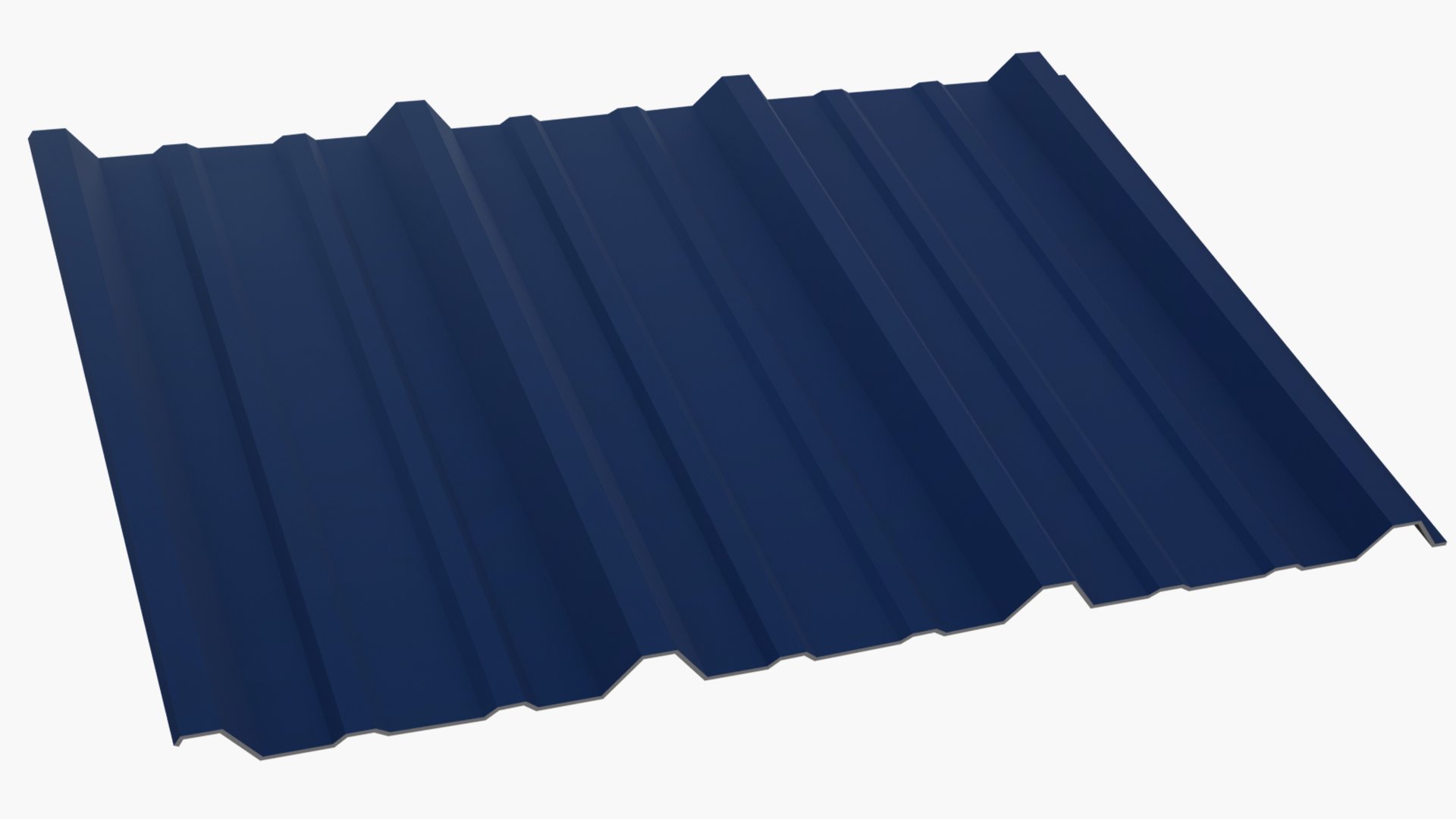 Metal Roofing, Siding, and Wall Panels in Royal Blue