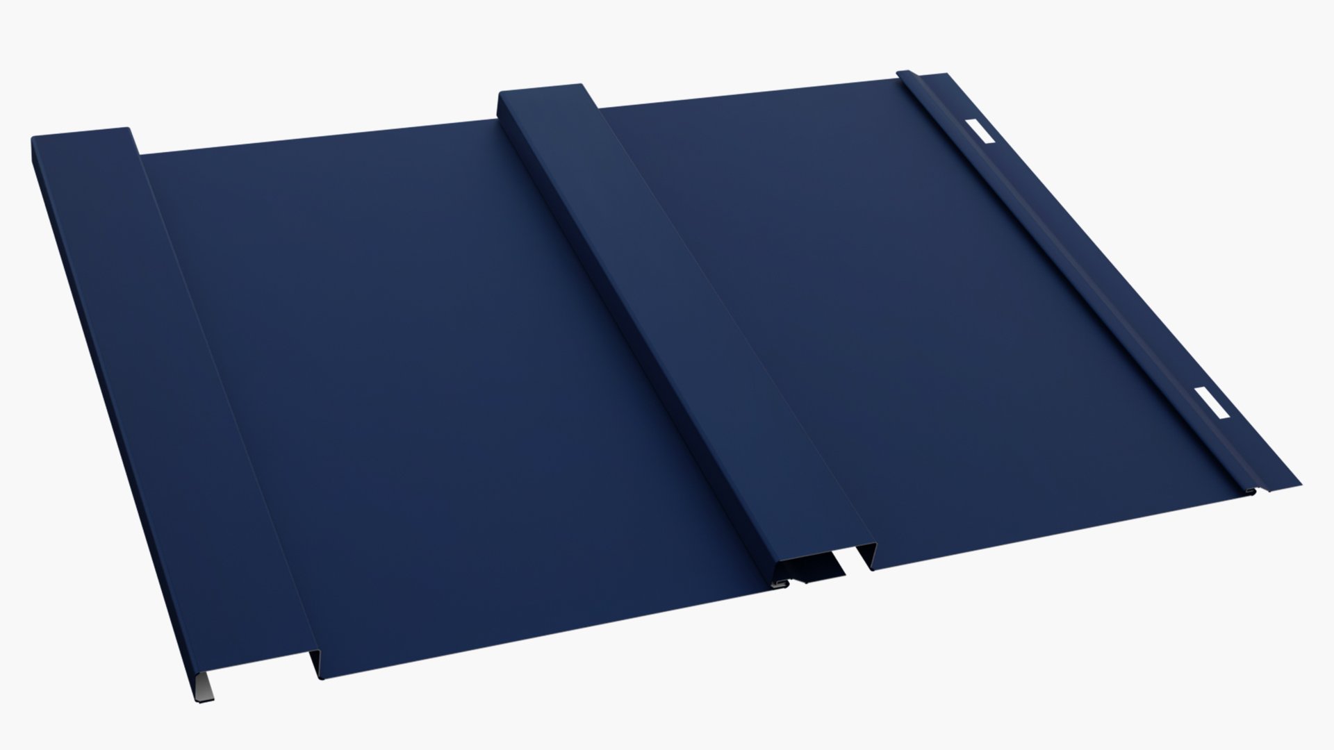 Metal Roofing, Siding, and Wall Panels in Royal Blue