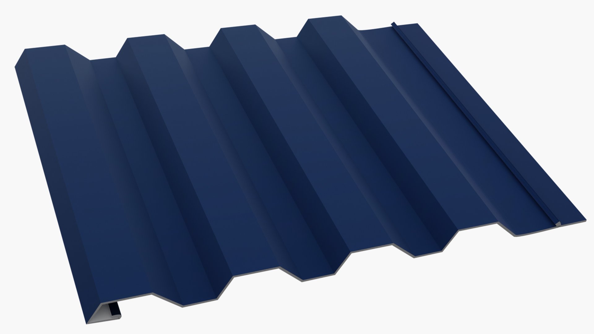 Metal Roofing, Siding, and Wall Panels in Royal Blue