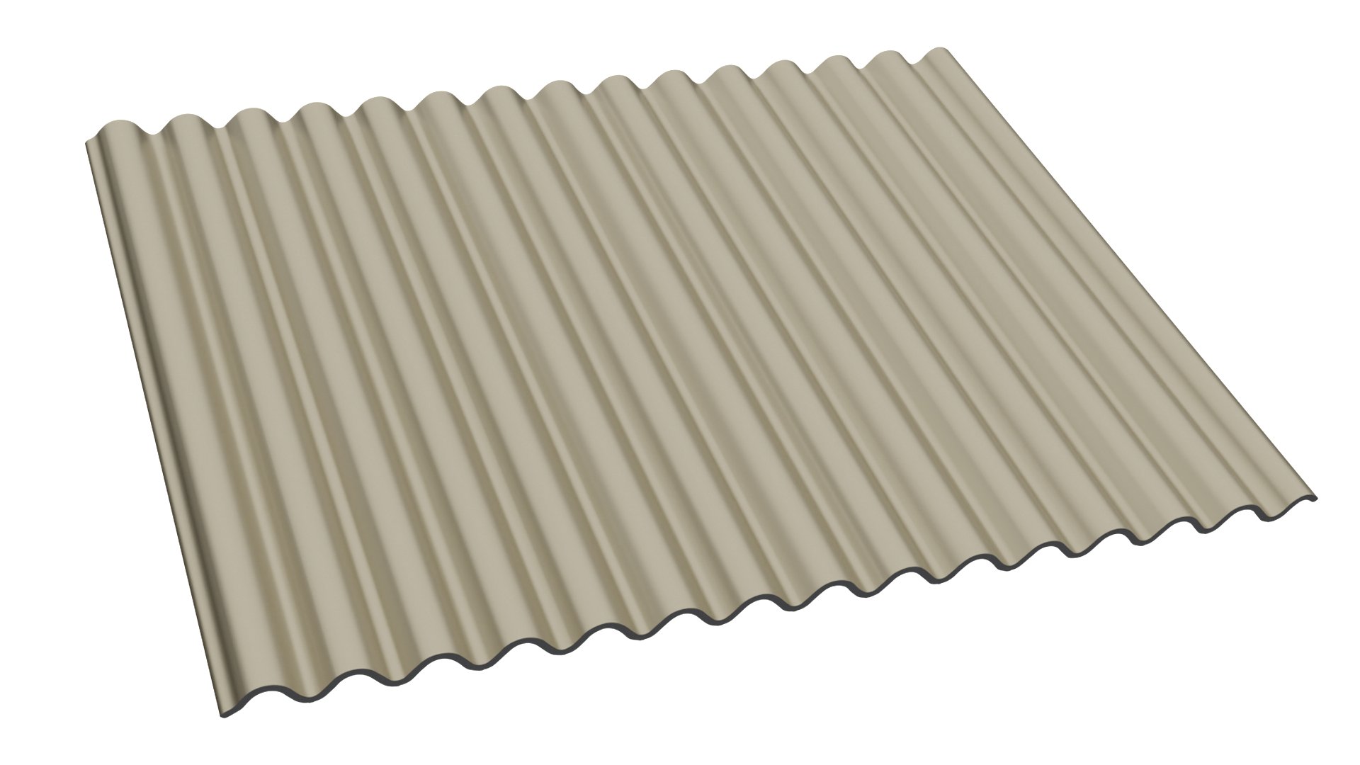 Metal Roofing and Metal Wall Panels in a Sandstone Finish