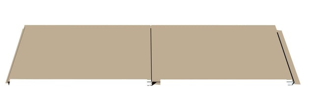 Metal Roofing, Siding, and Wall Panels in Sierra Tan