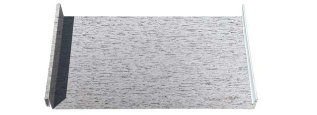 Silver Zinc Metallic® Standing Seam Metal Roofing